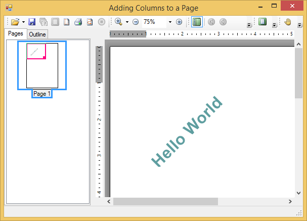 Drawing Text at an Angle | Reports for WinForms | ComponentOne
