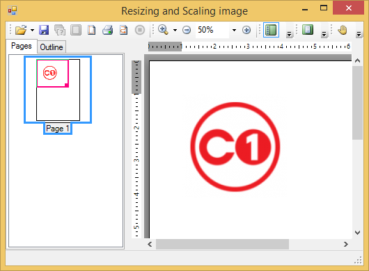 Resizing or Scaling an Image | Reports for WinForms | ComponentOne